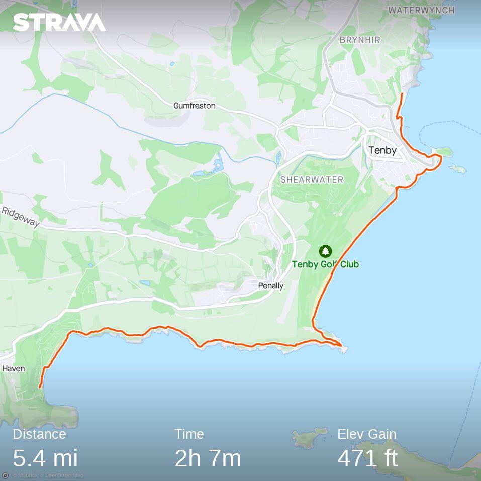 Pembrokeshire Walk 3 ~ Tenby to Lydstep Haven – Short Walks Long Paths