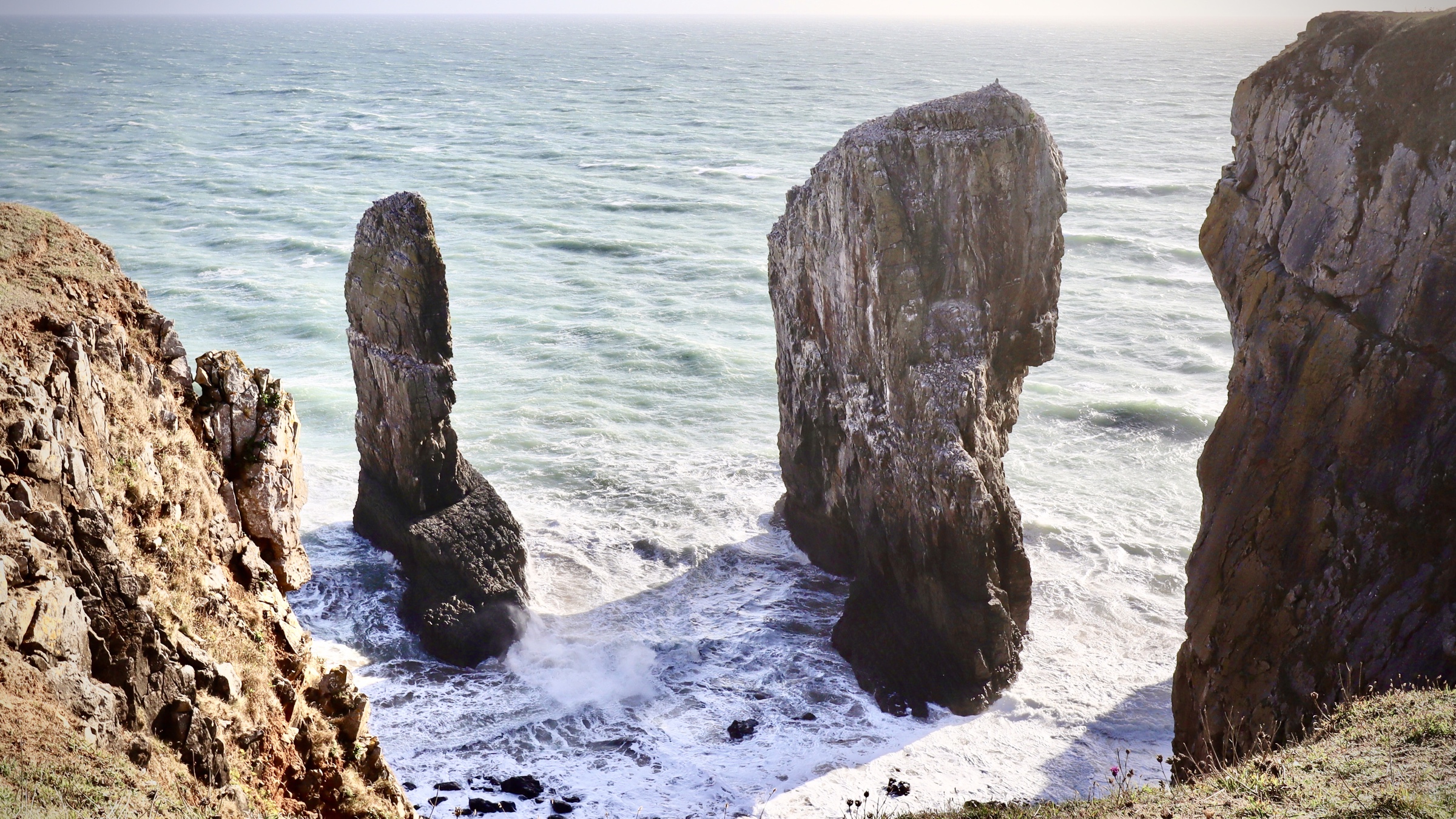 Pembrokeshire Coast ~ Walk 9. St. Govan’s & Green Bridge of Wales ...