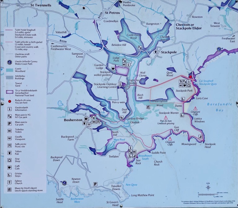 Pembrokeshire Walk 7 ~ Barafundle Bay & Stackpole circular walk – Short ...